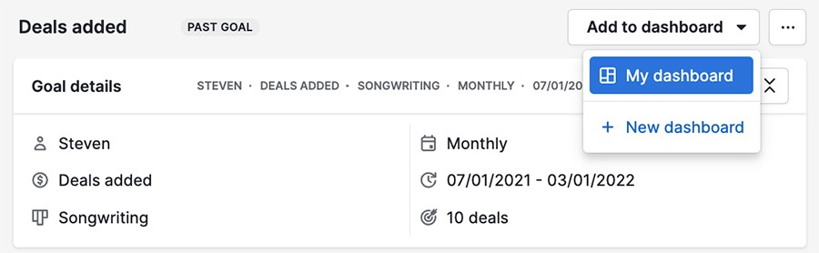 Insights: goals - Knowledge Base | Pipedrive
